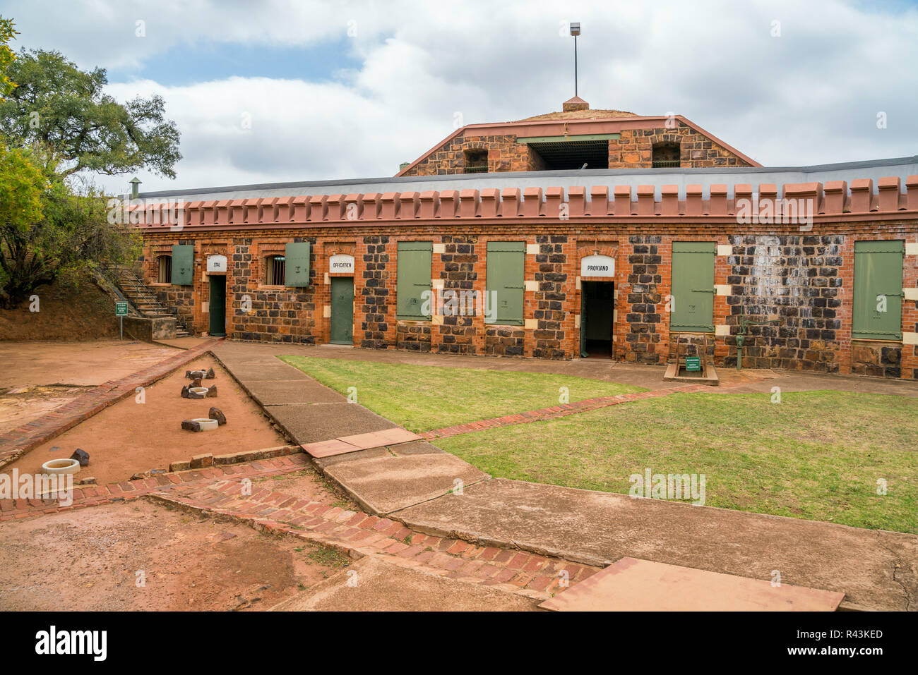 Historic Anglo-Boer war Fort Klapperkop overlooking Pretoria, the ...