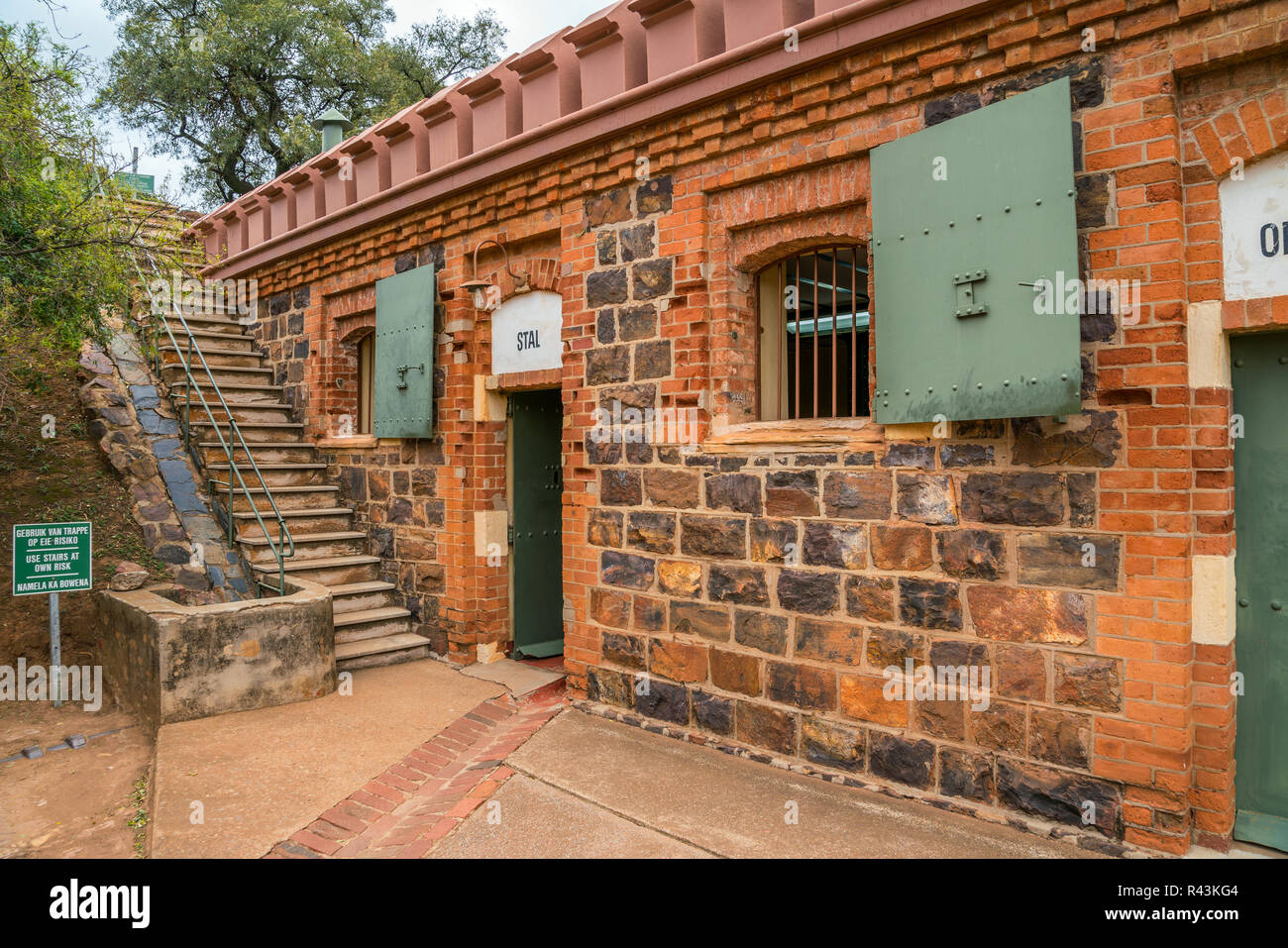 Historic Anglo-Boer war Fort Klapperkop overlooking Pretoria, the ...