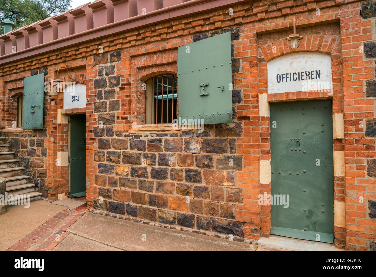 Historic Anglo-Boer war Fort Klapperkop overlooking Pretoria, the ...