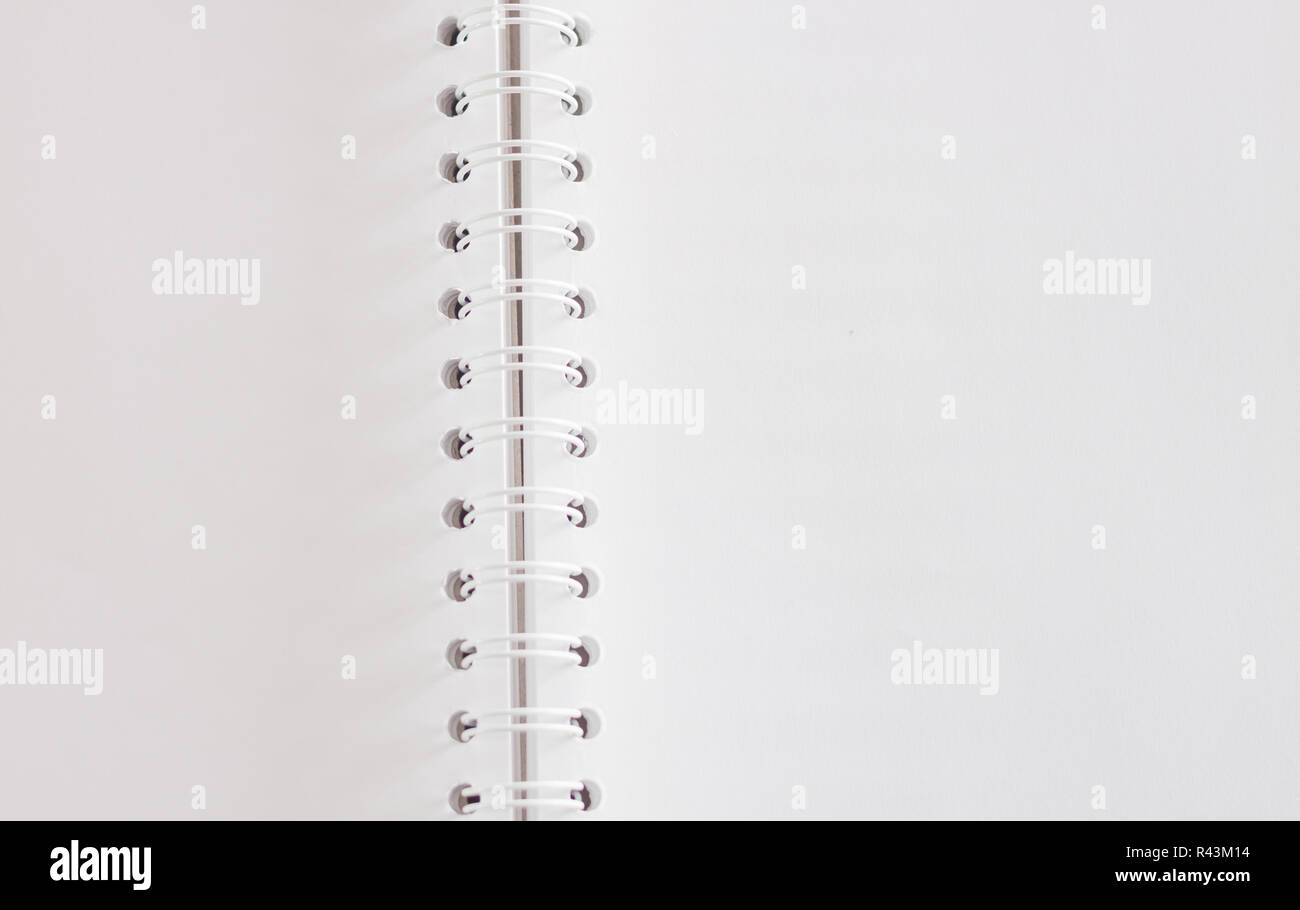 Spiral scrapbook cover open hi-res stock photography and images - Alamy