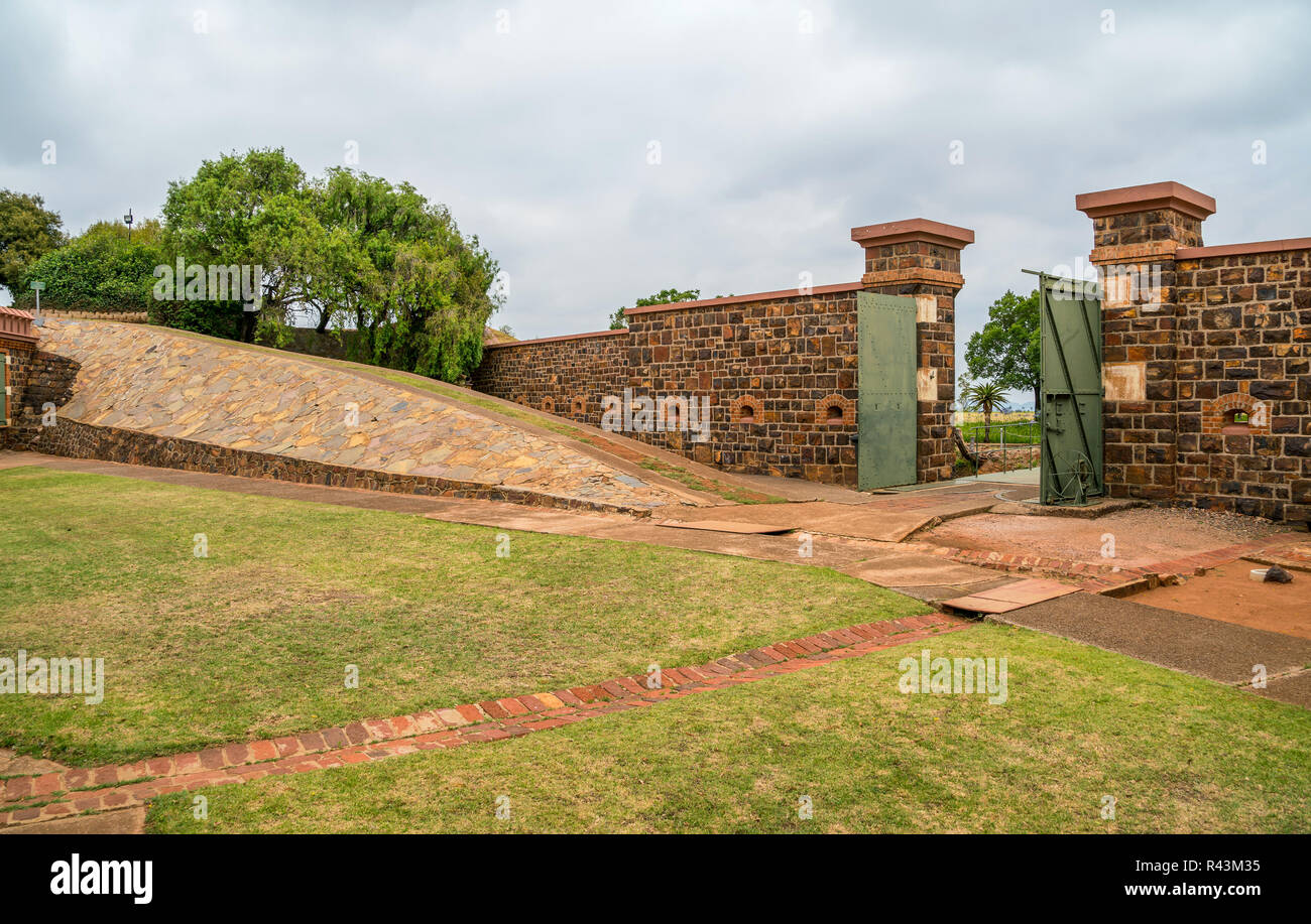 Historic Anglo-Boer war Fort Klapperkop overlooking Pretoria, the ...