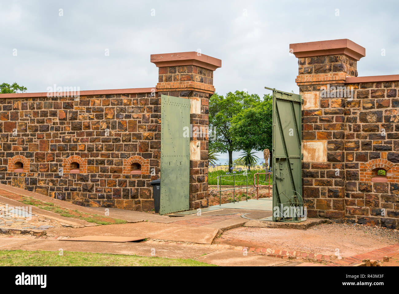 Historic Anglo-Boer war Fort Klapperkop overlooking Pretoria, the ...