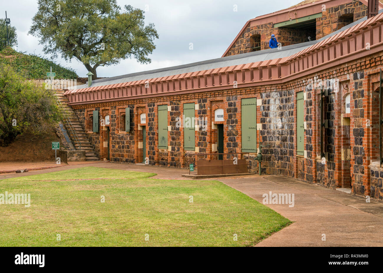 Historic Anglo-Boer war Fort Klapperkop overlooking Pretoria, the ...