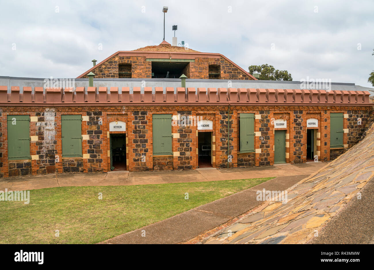 Historic Anglo-Boer war Fort Klapperkop overlooking Pretoria, the ...