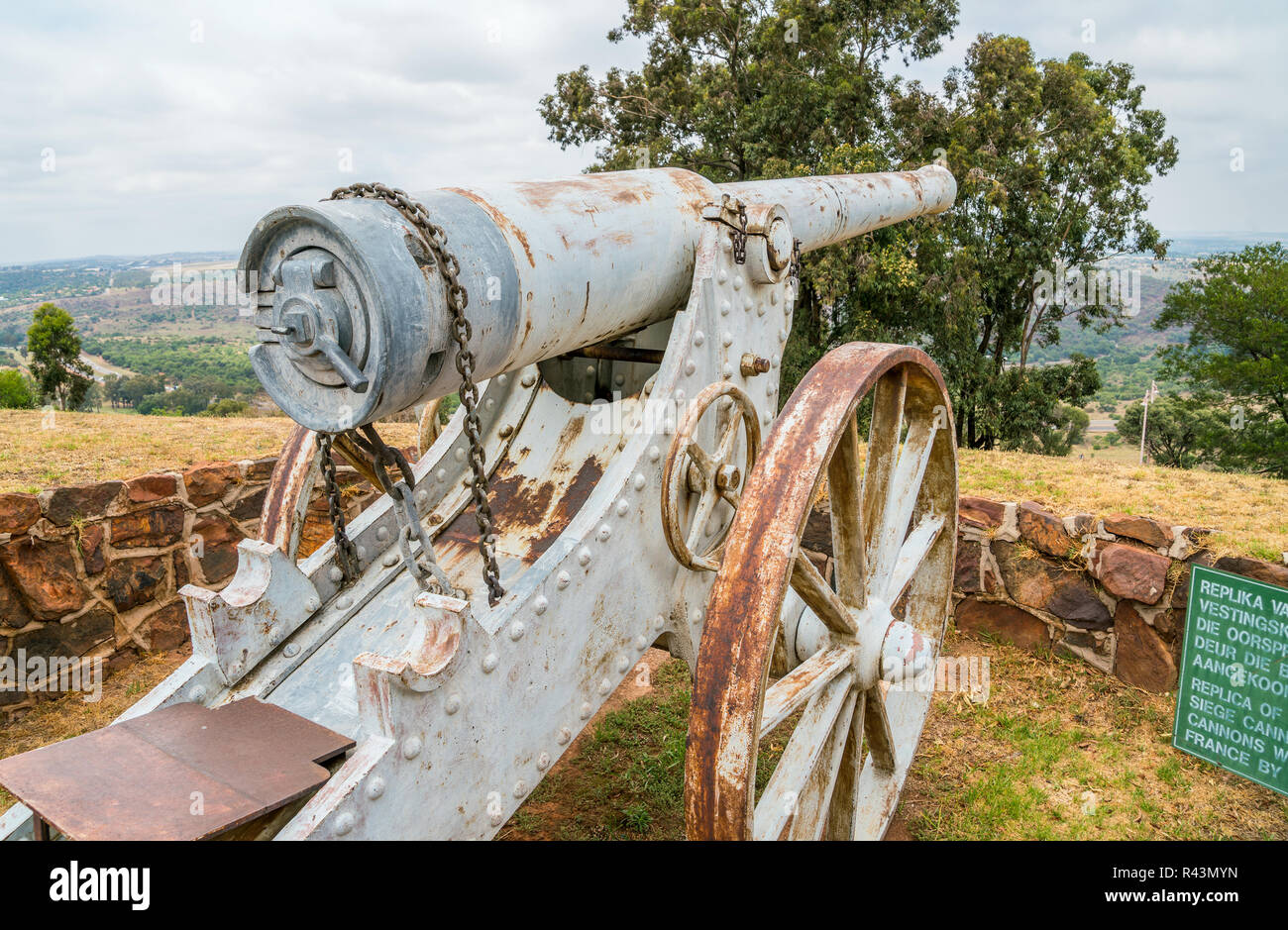 Historic Anglo-Boer war Fort Klapperkop overlooking Pretoria, the ...