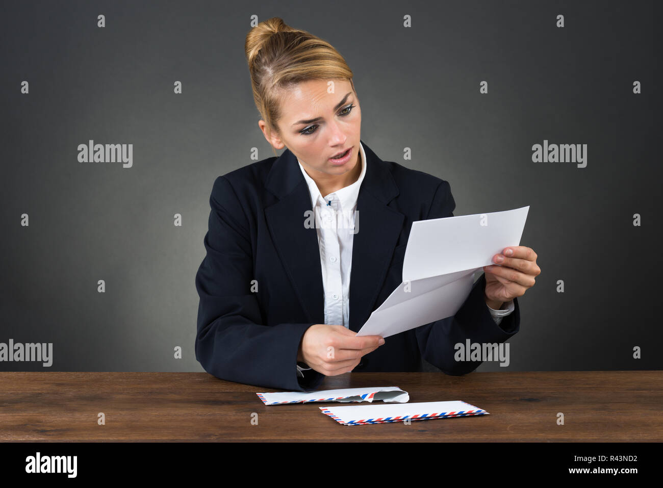 Shocked person letter hi-res stock photography and images - Alamy