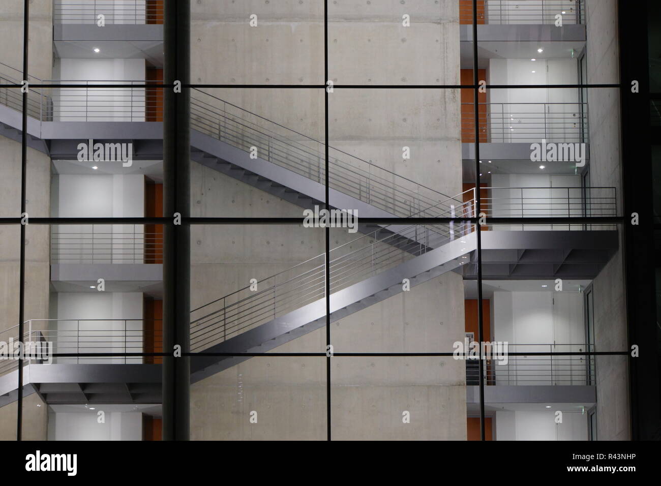 german bundestag in the paul lÃ¶be house Stock Photo - Alamy