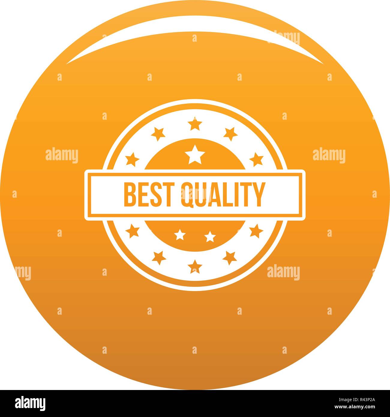 Quality logo. Simple illustration of quality vector logo for any design ...