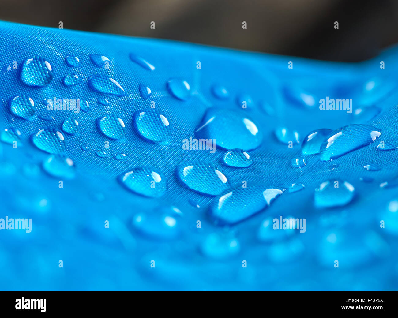 Aqua blue fabric texture close hi-res stock photography and images - Alamy