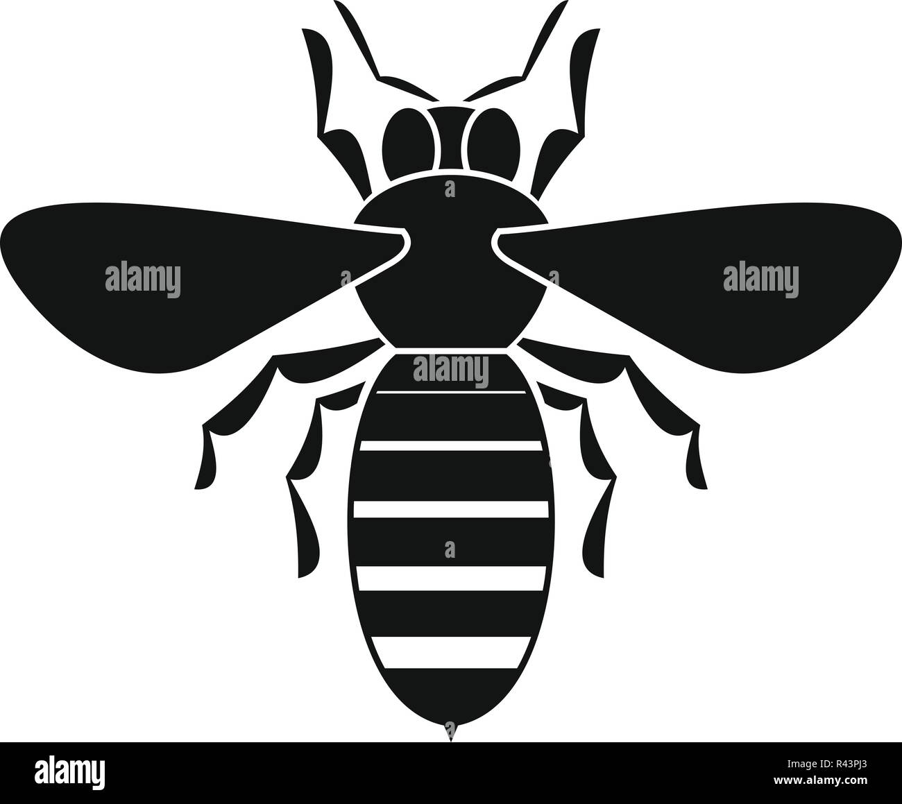 Simple Bee Vector