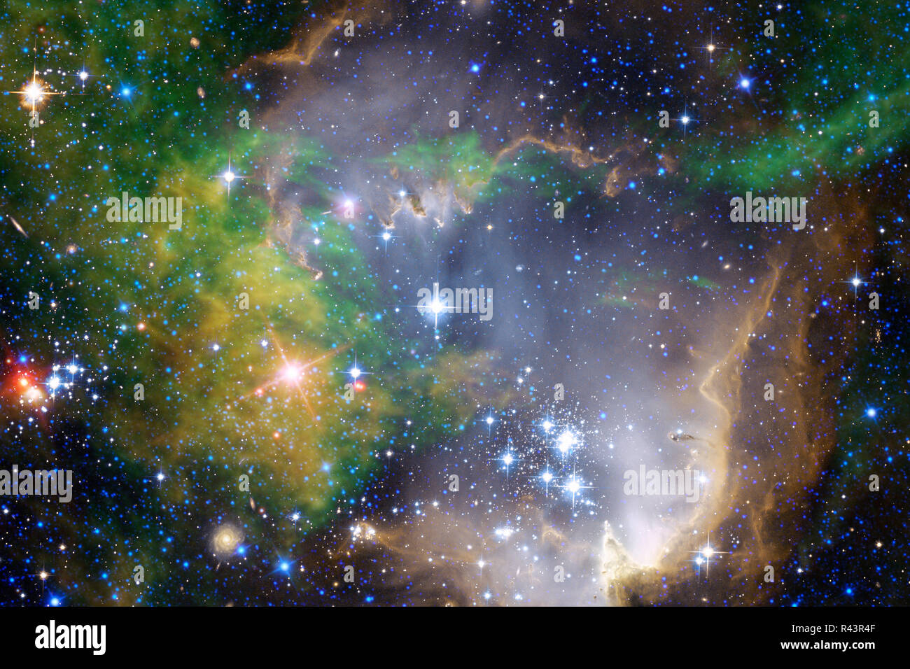 Beautiful galaxy somewhere in outer space. Elements of this image ...