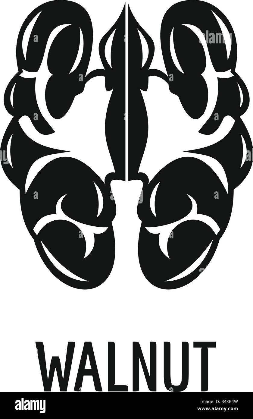 Walnut icon. Simple illustration of walnut vector icon for web design ...