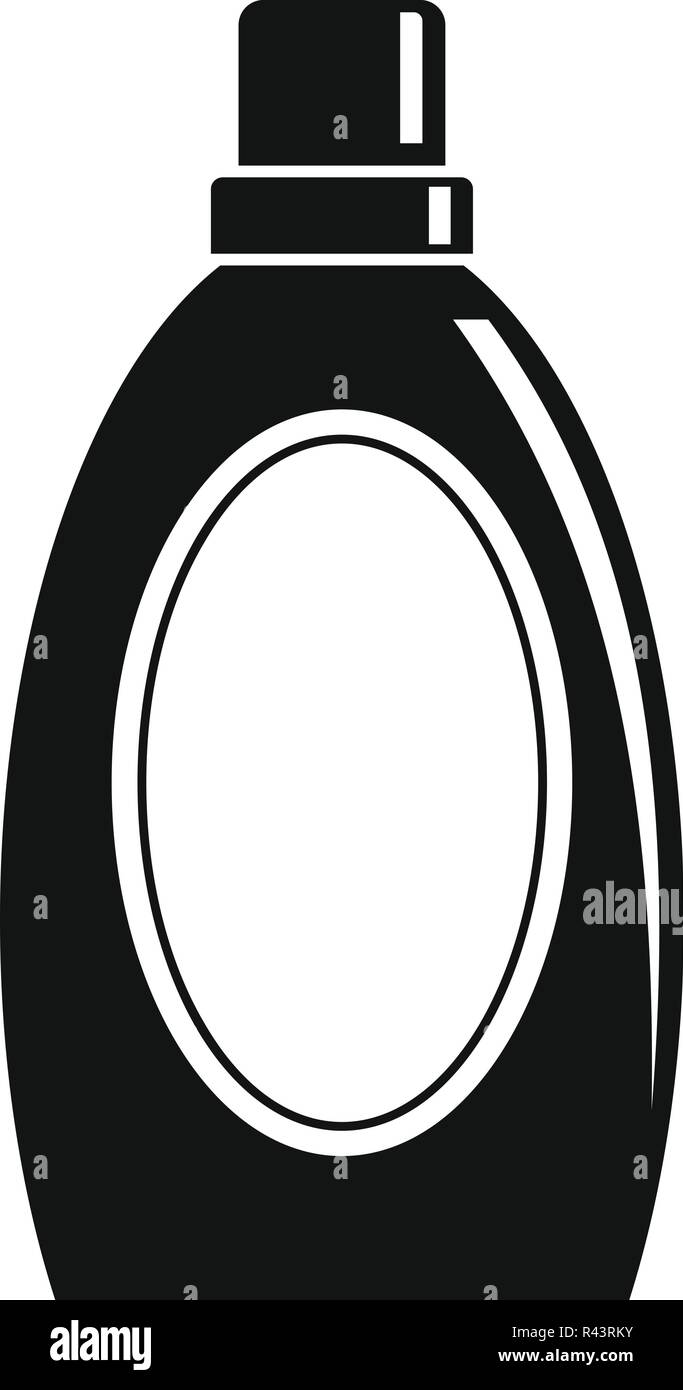 Wash clean bottle icon. Simple illustration of wash clean bottle vector ...