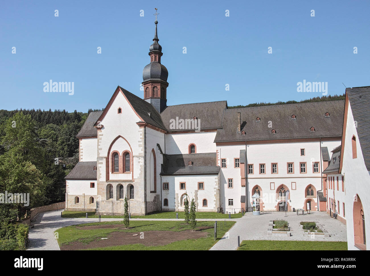 Monastery Eberbach, Rheingau Germany Stock Photo - Alamy