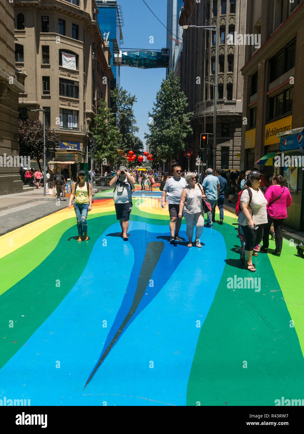 Paseo de la bandera hi-res stock photography and images - Alamy