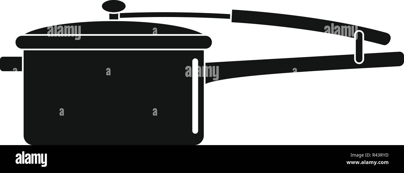Saucepan icon. Simple illustration of saucepan vector icon for web ...