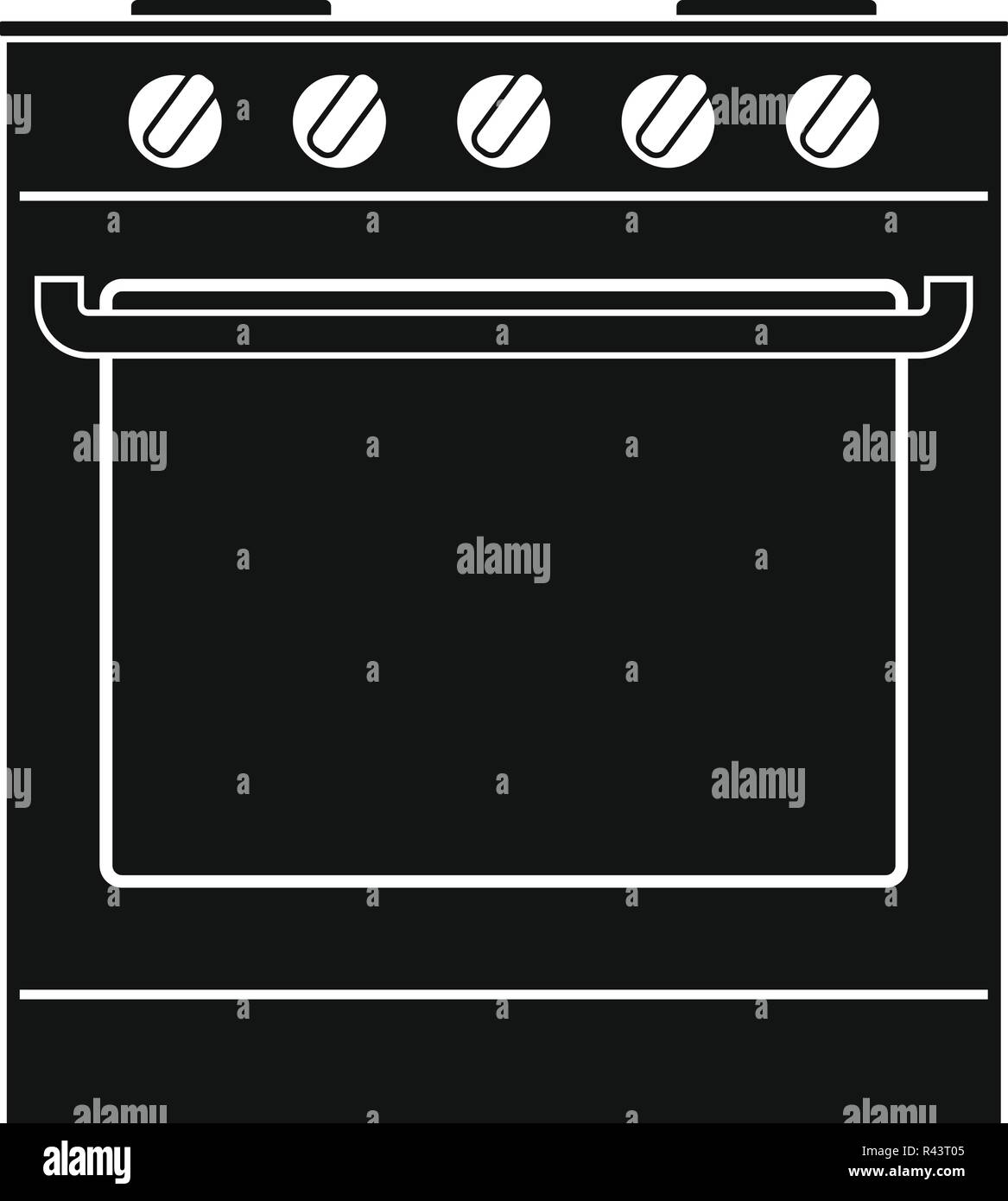New oven icon. Simple illustration of new oven vector icon for web ...