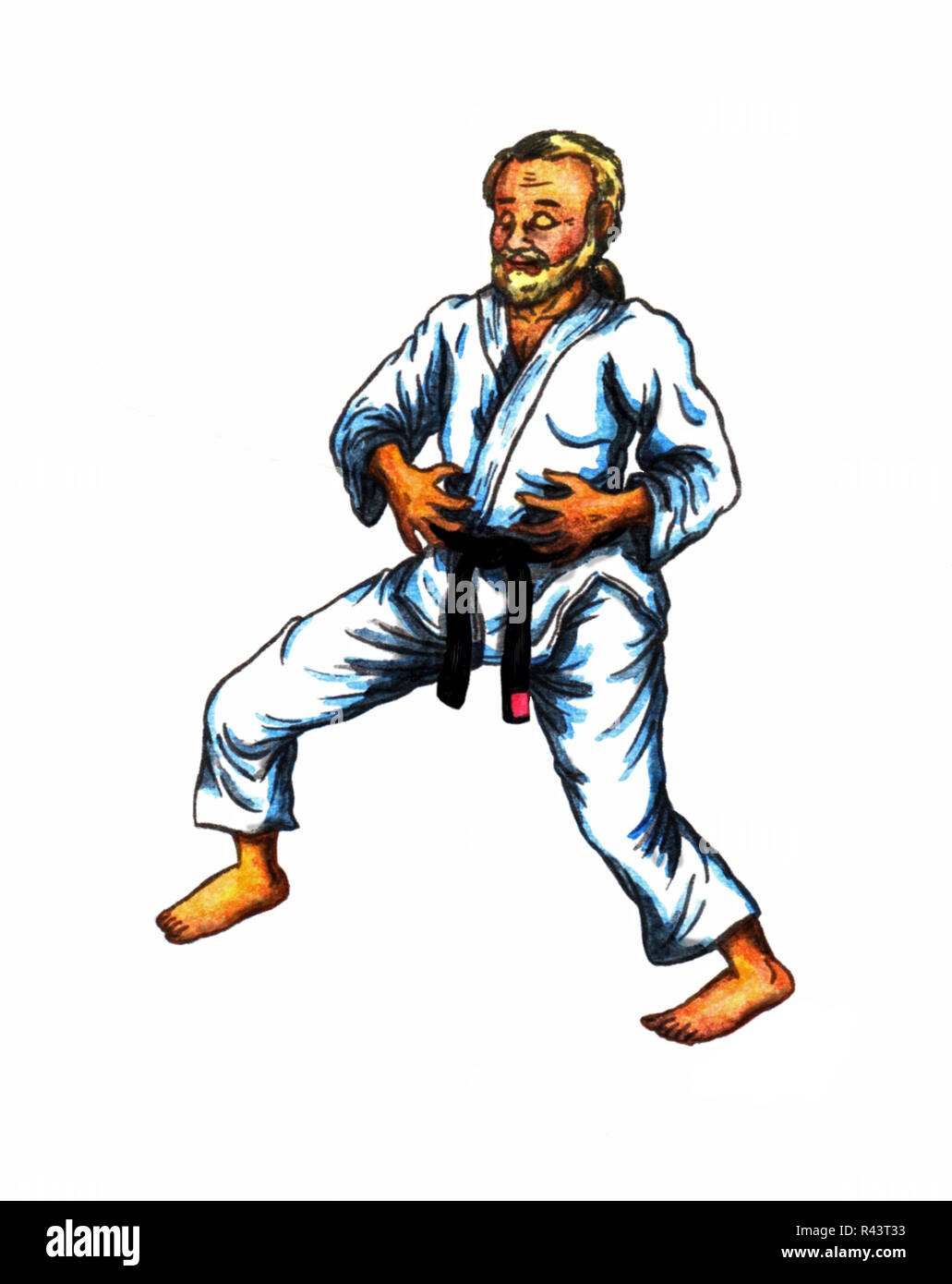 Deep breathing sports hi-res stock photography and images - Alamy