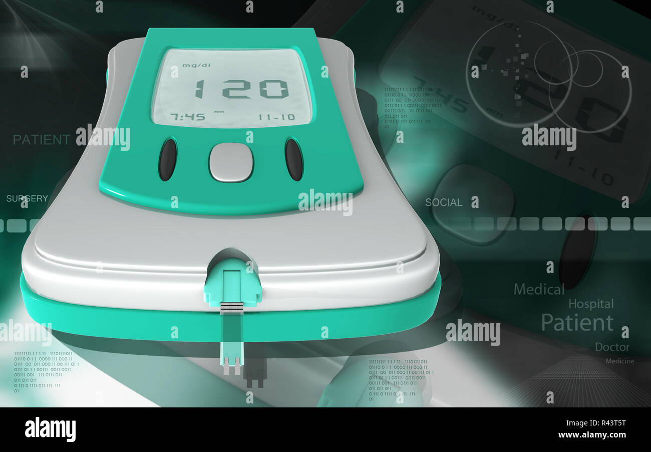 Blood glucose test results hi-res stock photography and images - Alamy