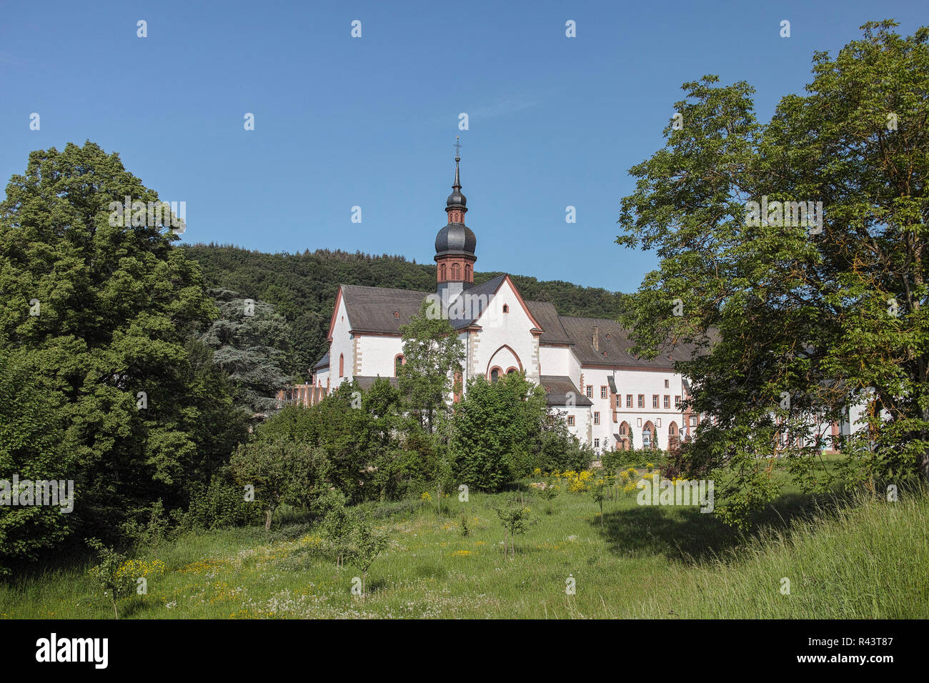 Monastery Eberbach, Rheingau Germany Stock Photo - Alamy