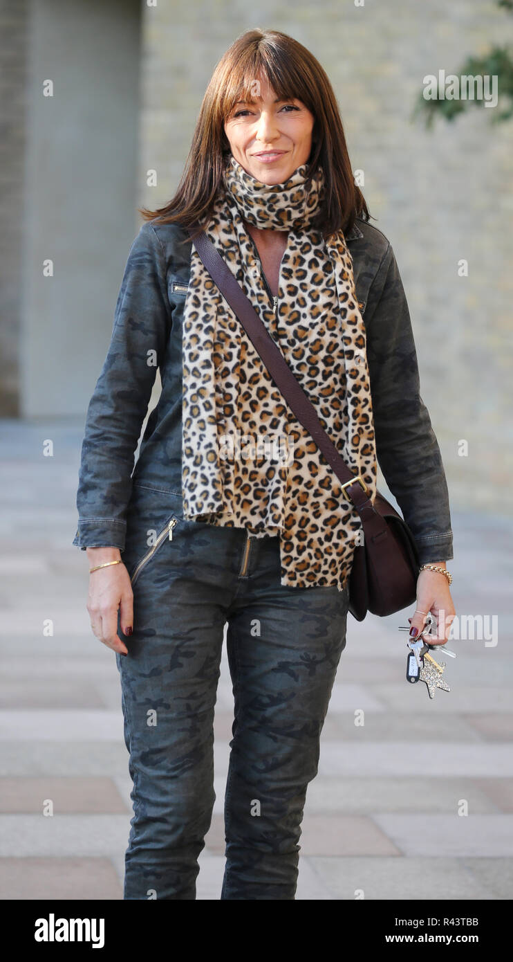 Davina McCall outside ITV Studios Featuring: Davina McCall Where ...