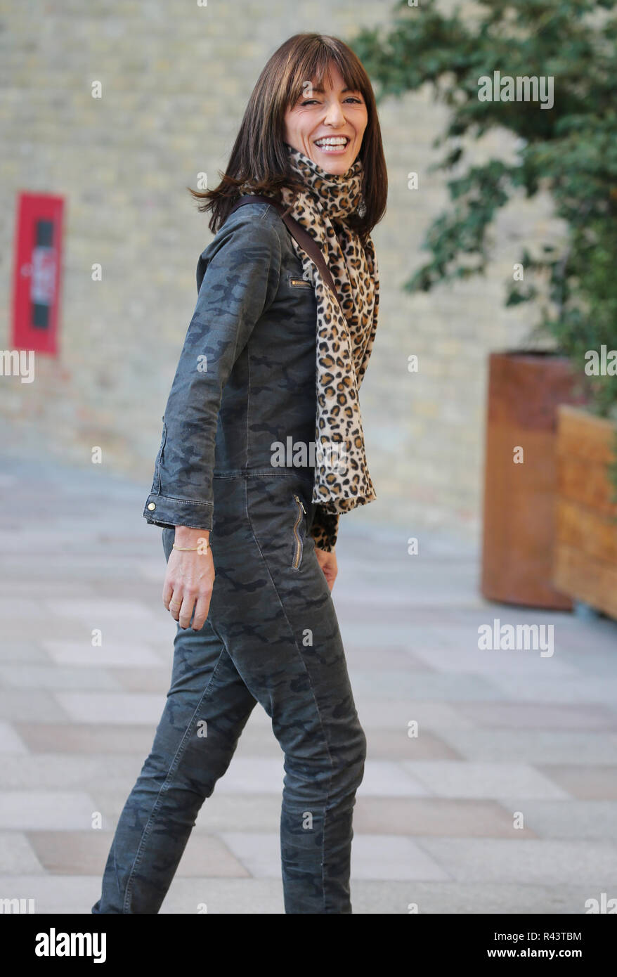 Davina McCall outside ITV Studios Featuring: Davina McCall Where ...