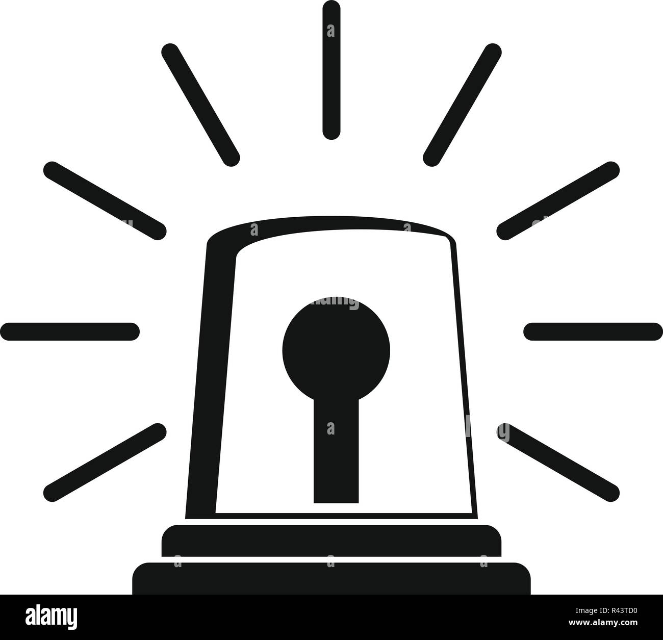 Alarm Siren Icon Simple Illustration Of Alarm Siren Vector Icon For alarm-siren-icon-simple-illustration-of-alarm-siren-vector-icon-for