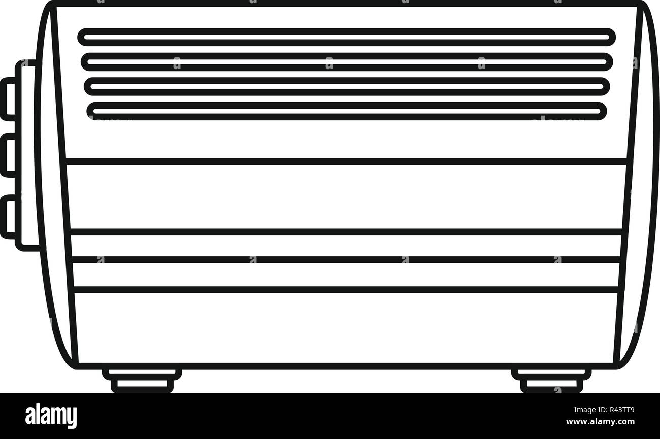 Home convector icon. Outline illustration of home convector vector icon for web design isolated ...