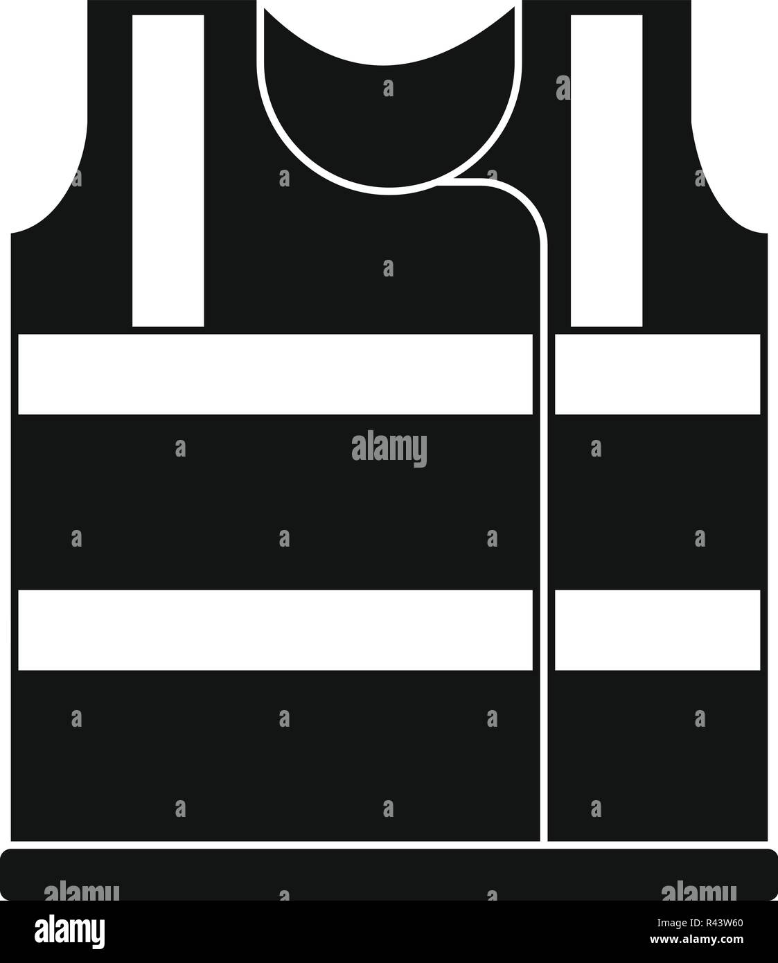 Working vest icon. Simple illustration of working vest vector icon for ...