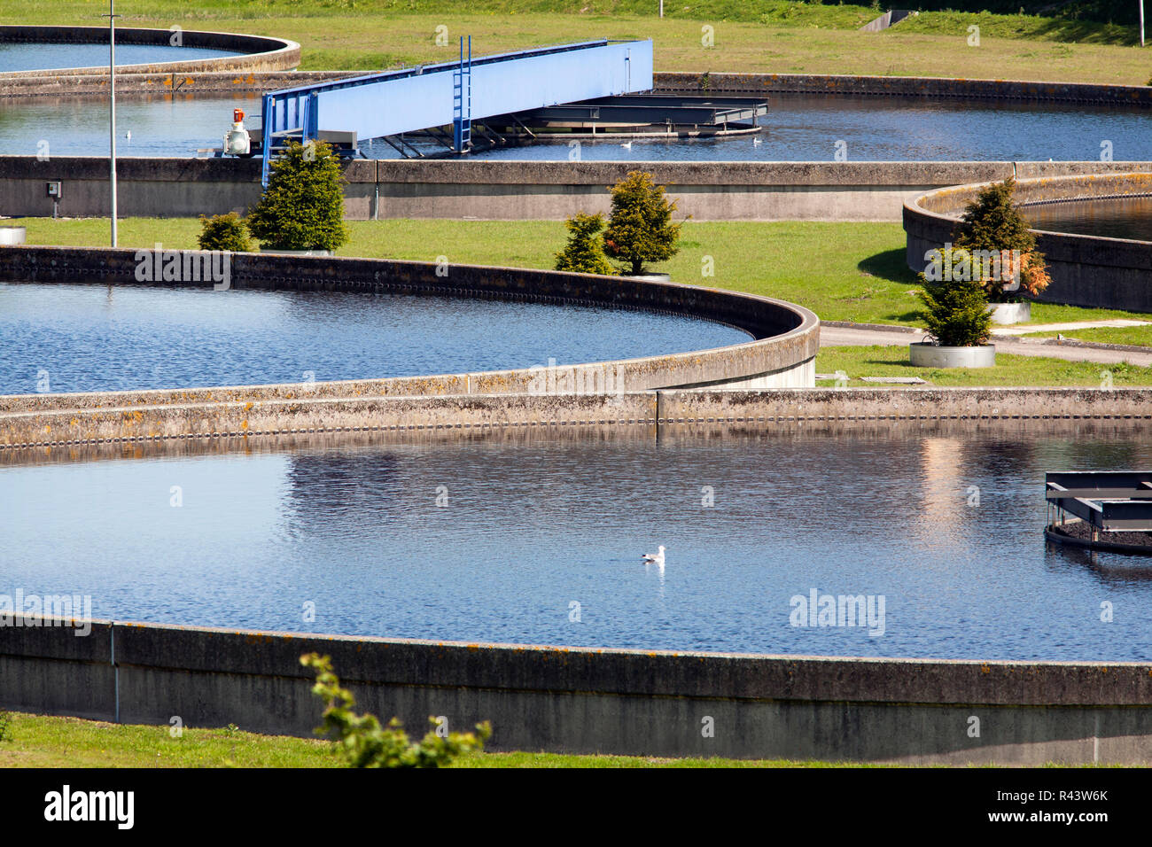 Water processing plant Stock Photo - Alamy