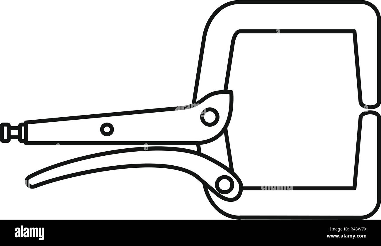 Dielectric pliers Stock Vector Images - Alamy