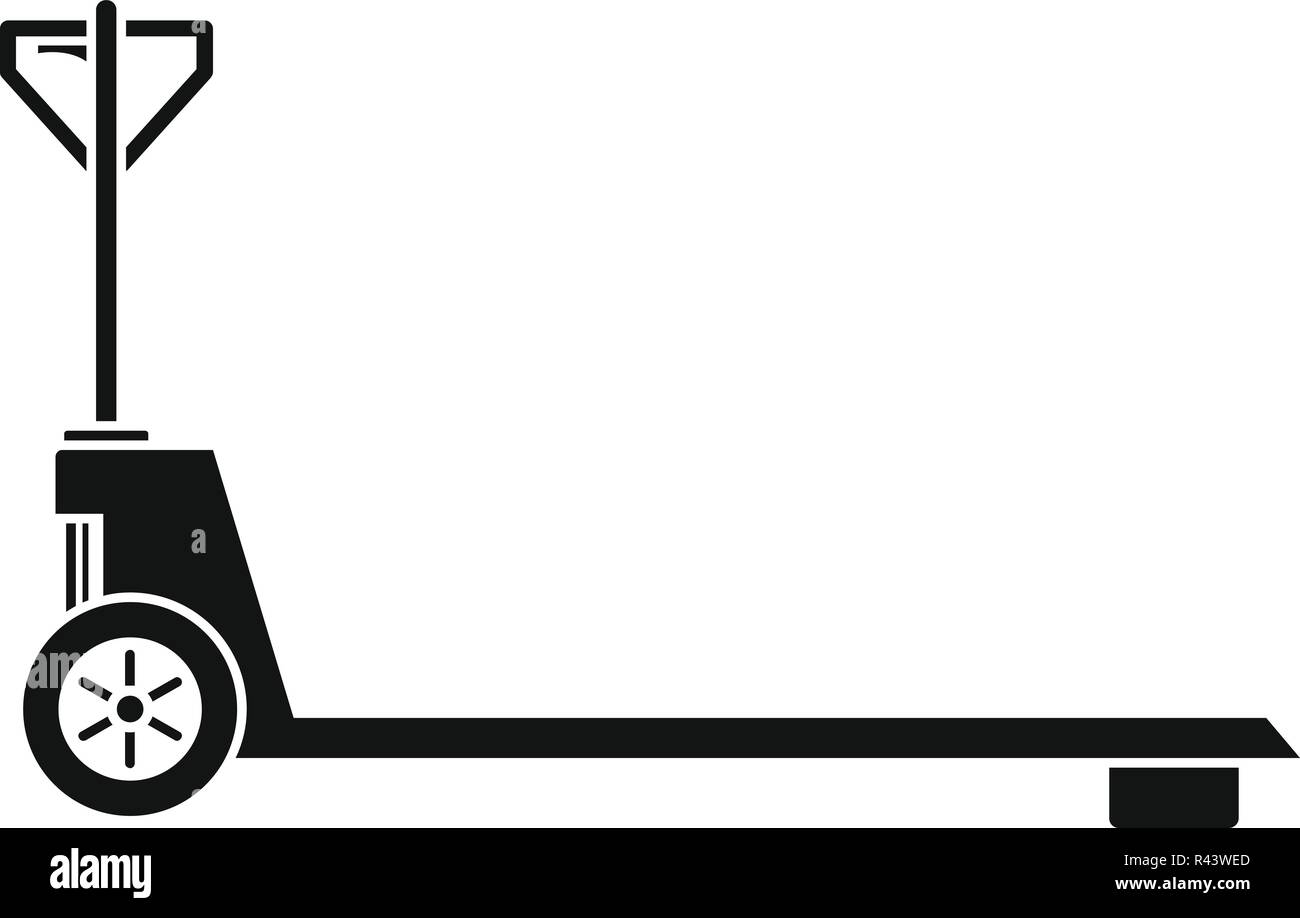 Hand lift icon. Simple illustration of hand lift vector icon for web ...