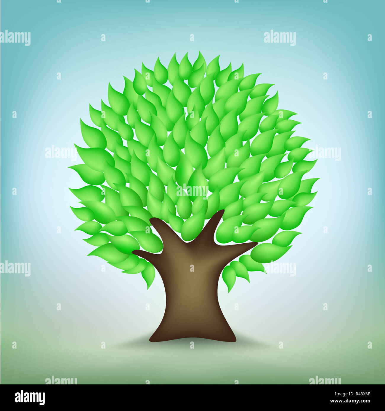 Big tree with small lives hi-res stock photography and images - Alamy