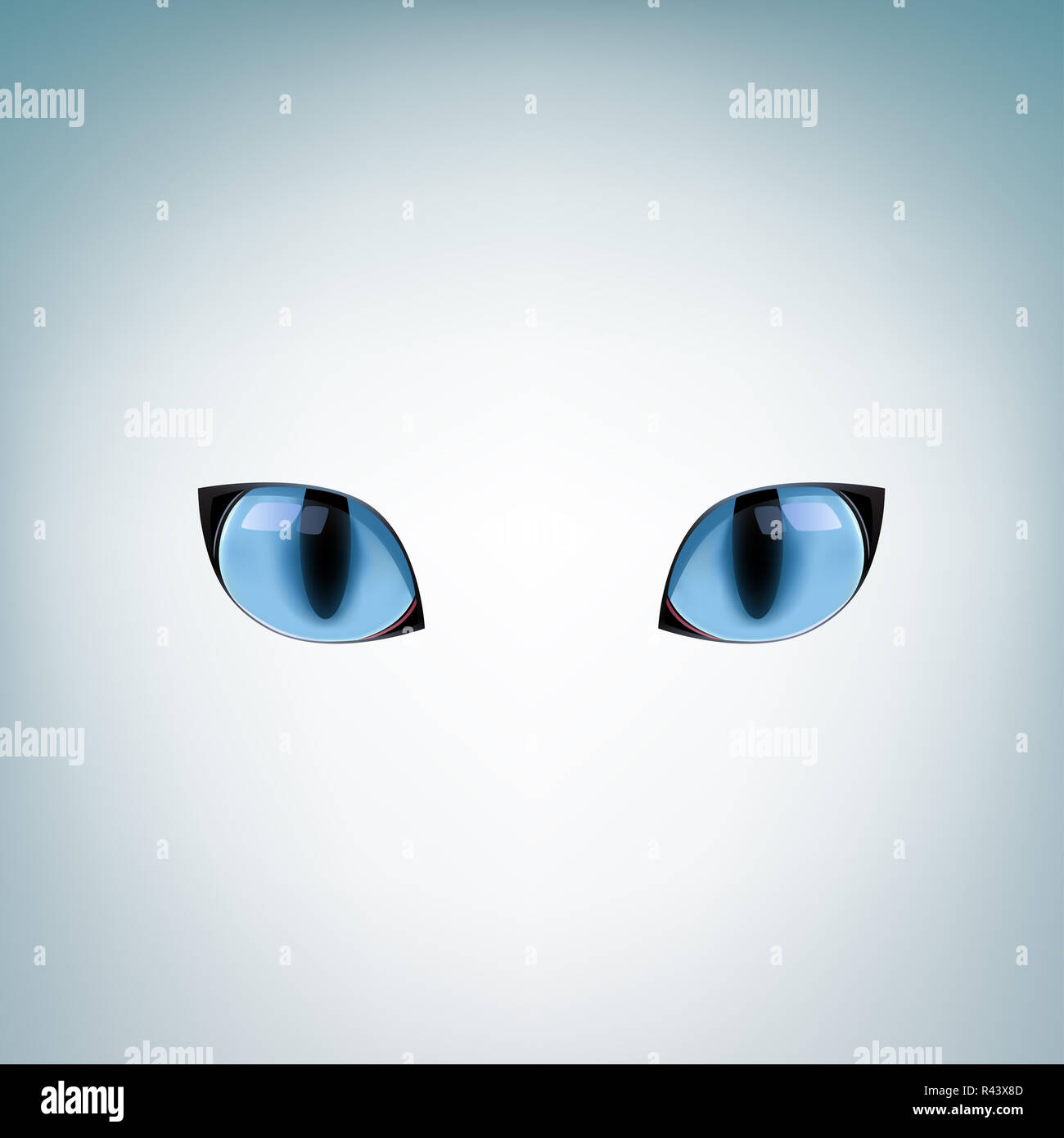 blue cat eyes Stock Photo - Alamy