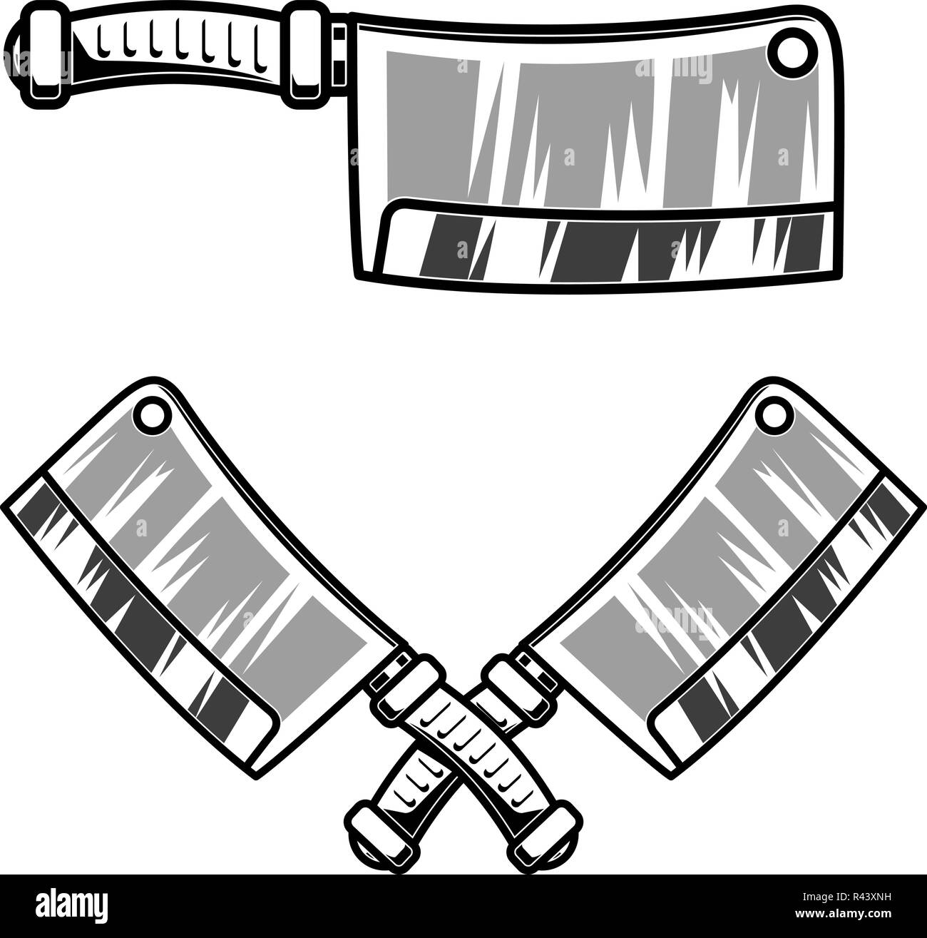 Meat Cleaver Vector