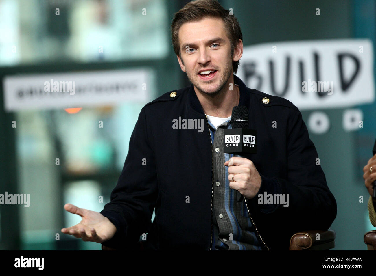 NEW YORK, NY - NOVEMBER 13: Build presents Dan Stevens discussing "The ...