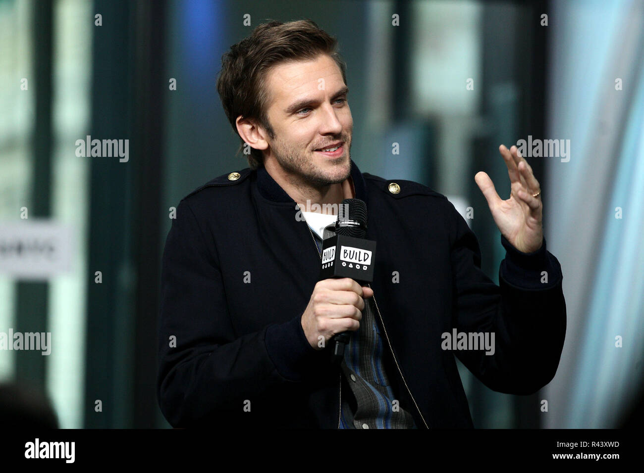 NEW YORK, NY - NOVEMBER 13: Build presents Dan Stevens discussing "The ...
