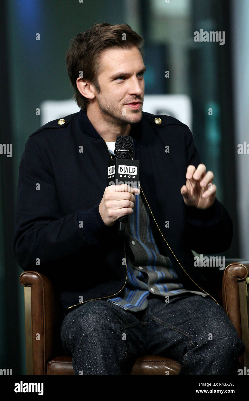 NEW YORK, NY - NOVEMBER 13: Build presents Dan Stevens discussing "The ...