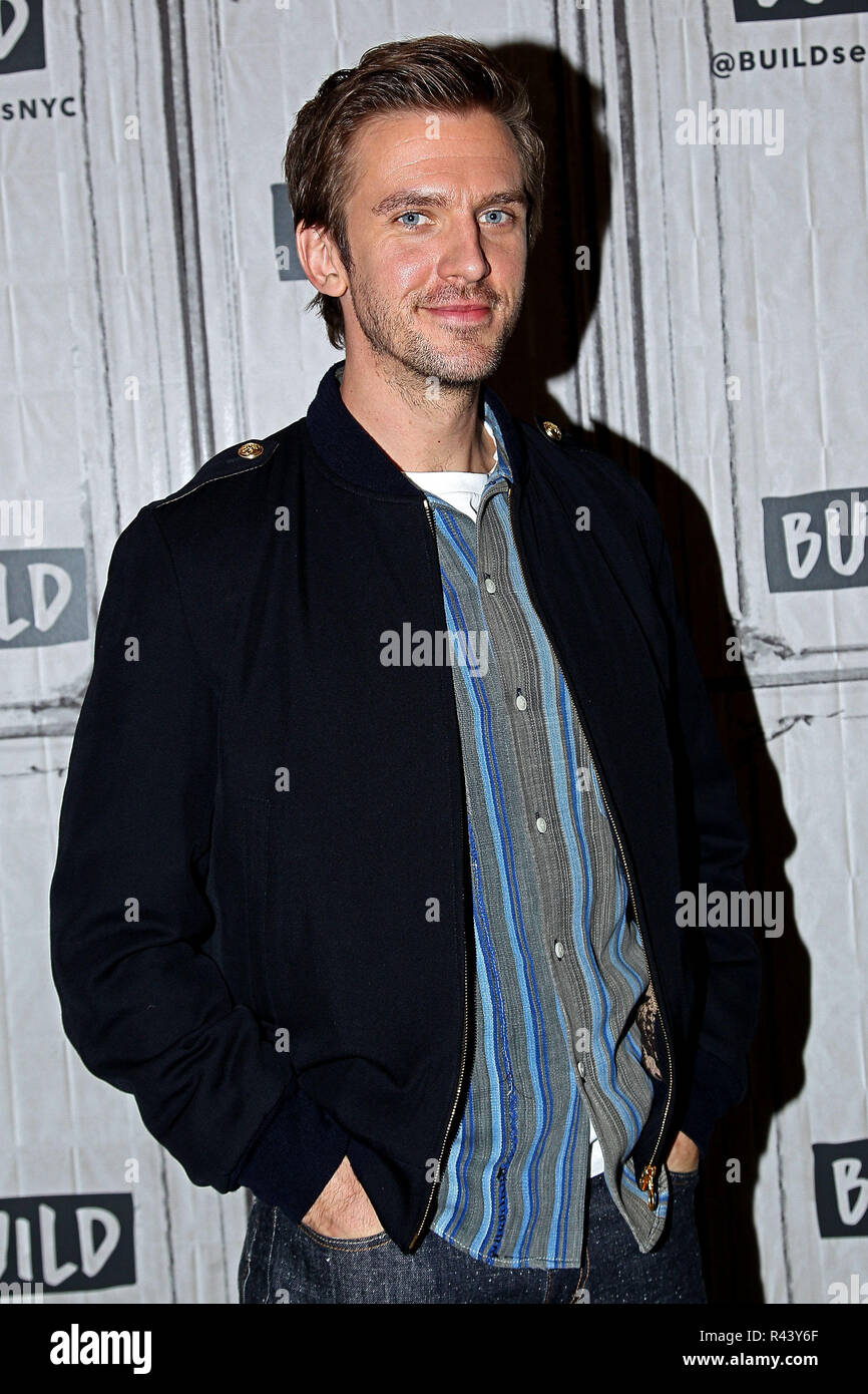 NEW YORK, NY - NOVEMBER 13: Build presents Dan Stevens discussing "The ...