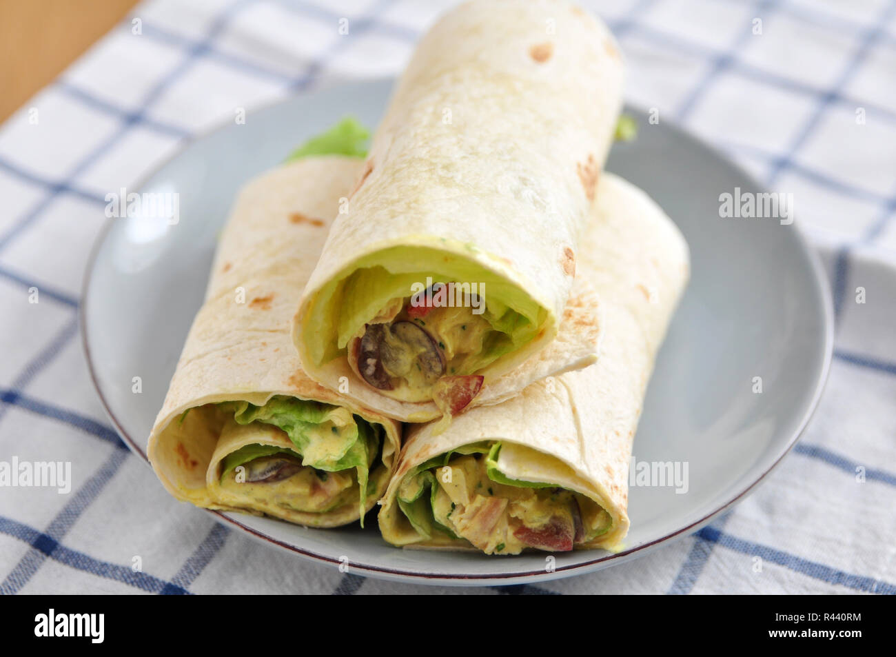 Pastrami wrap sandwich hi-res stock photography and images - Alamy