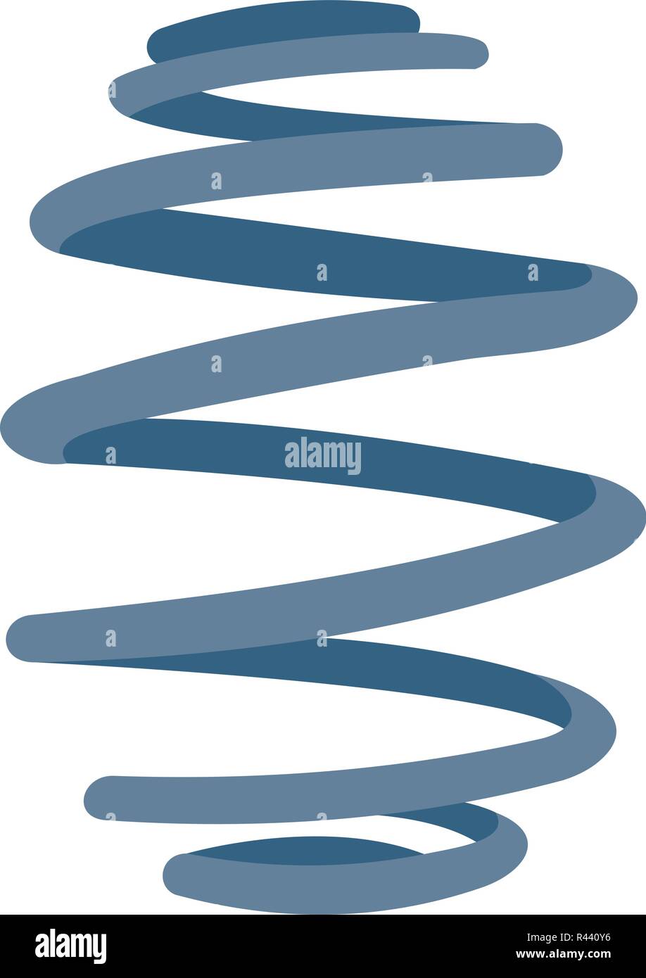 Low car spring icon. Flat illustration of low car spring vector icon ...