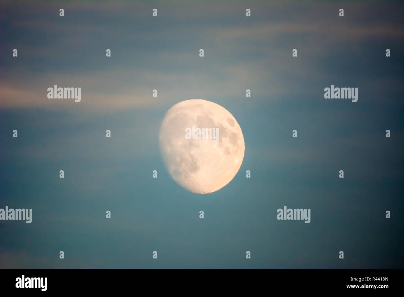 Night nighttime moon moonlight firmament hi-res stock photography and ...
