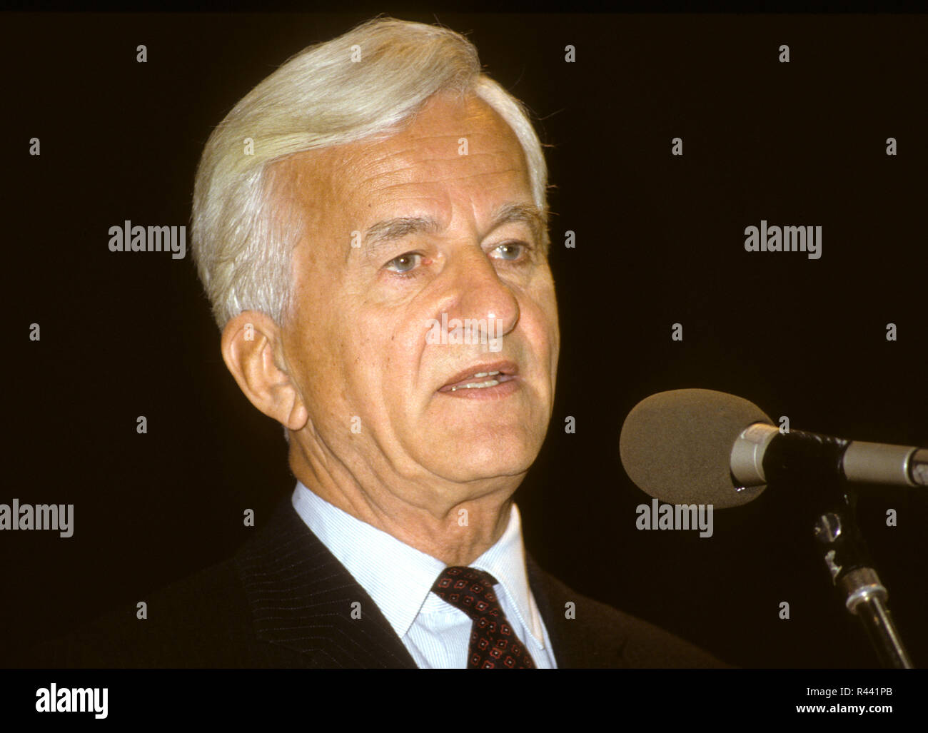 RICHARD VON WEIZSÄCKER President West Germany on State visit to Sweden ...