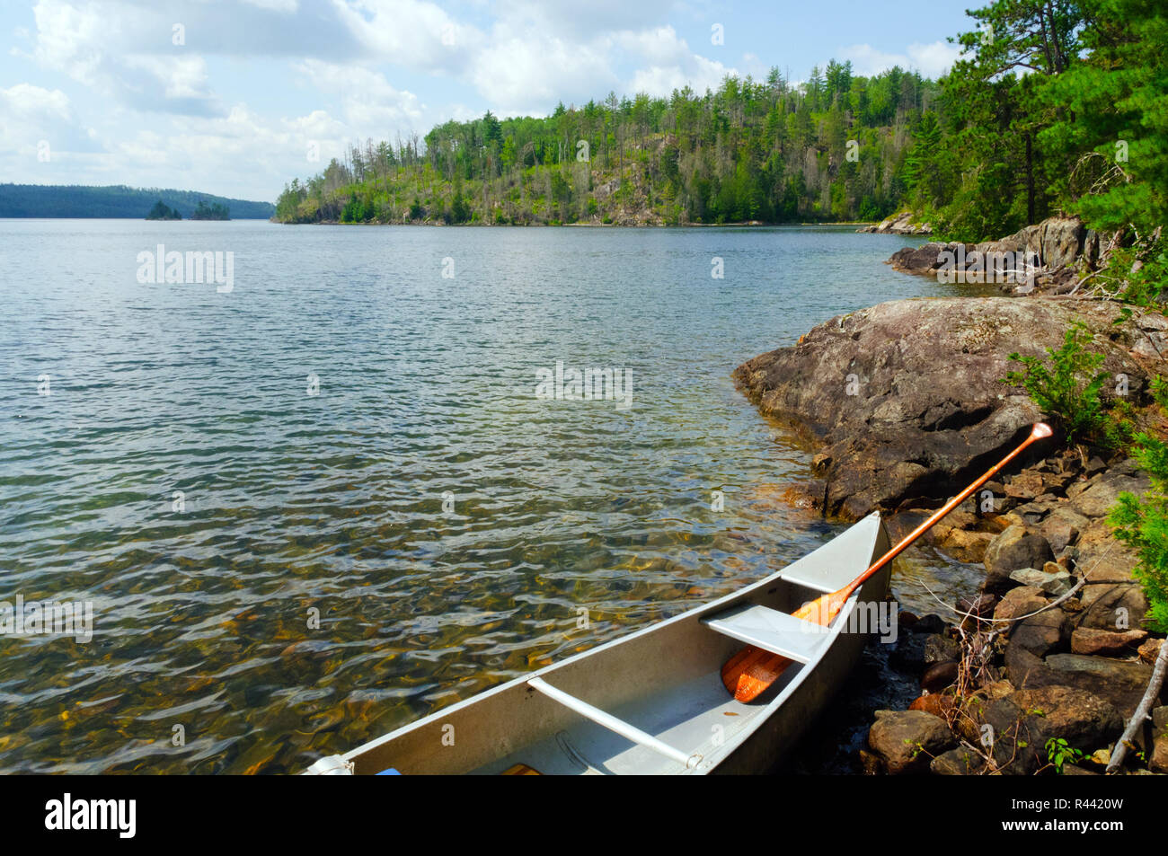 Summer time in Canoe Country Stock Photo - Alamy