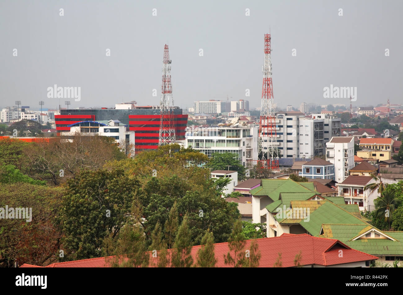 Vientiane laos modern architecture hi-res stock photography and images ...