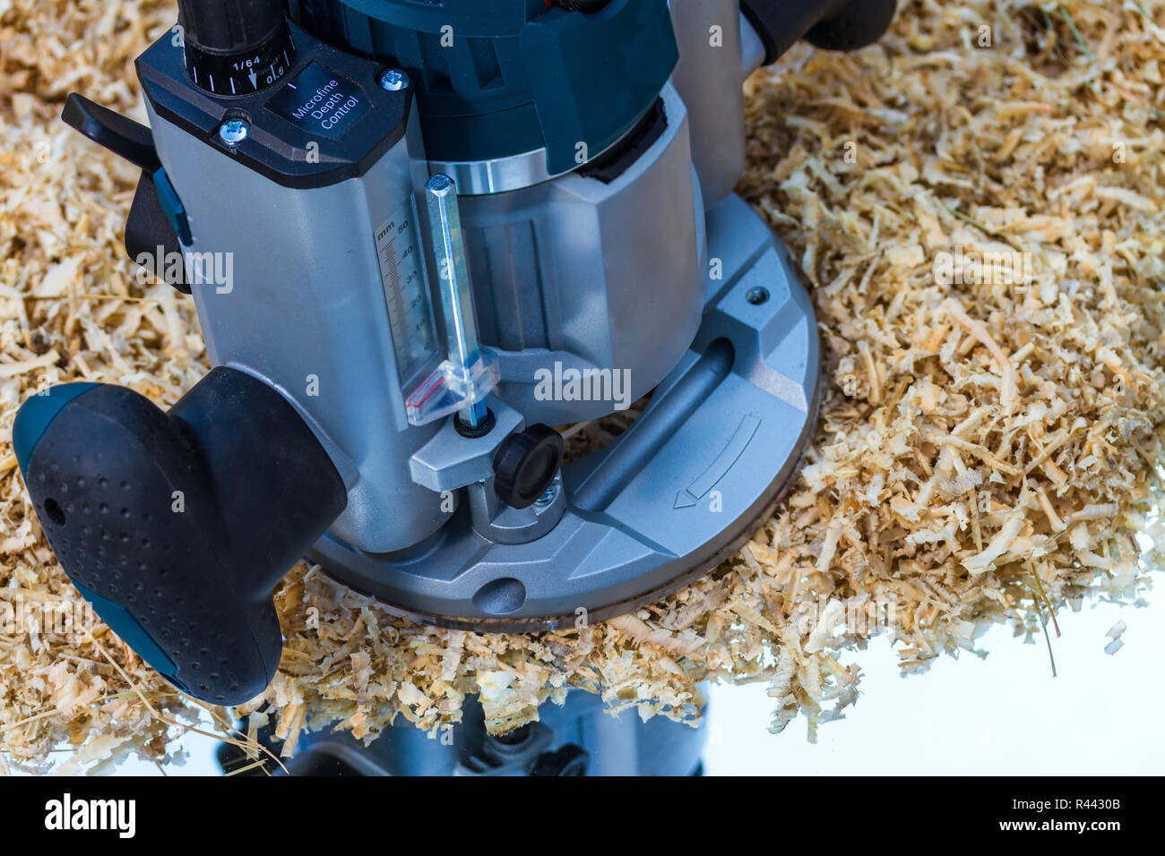 variable speed plunge router Stock Photo - Alamy