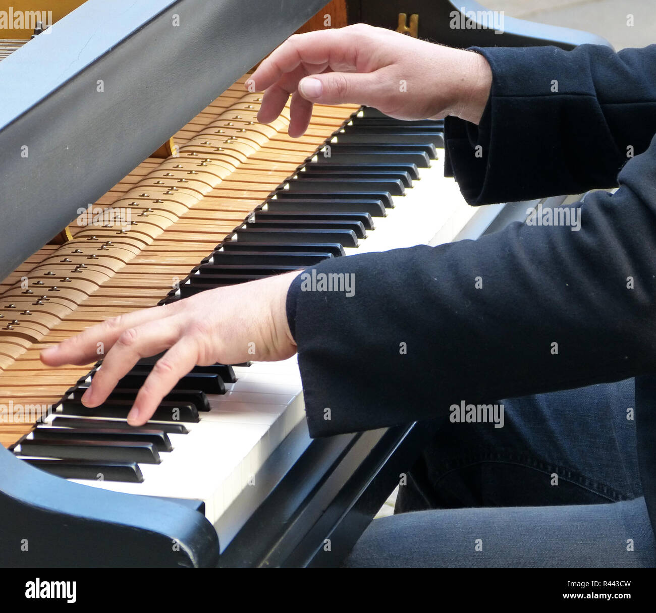 Professional piano player hi-res stock photography and images - Alamy