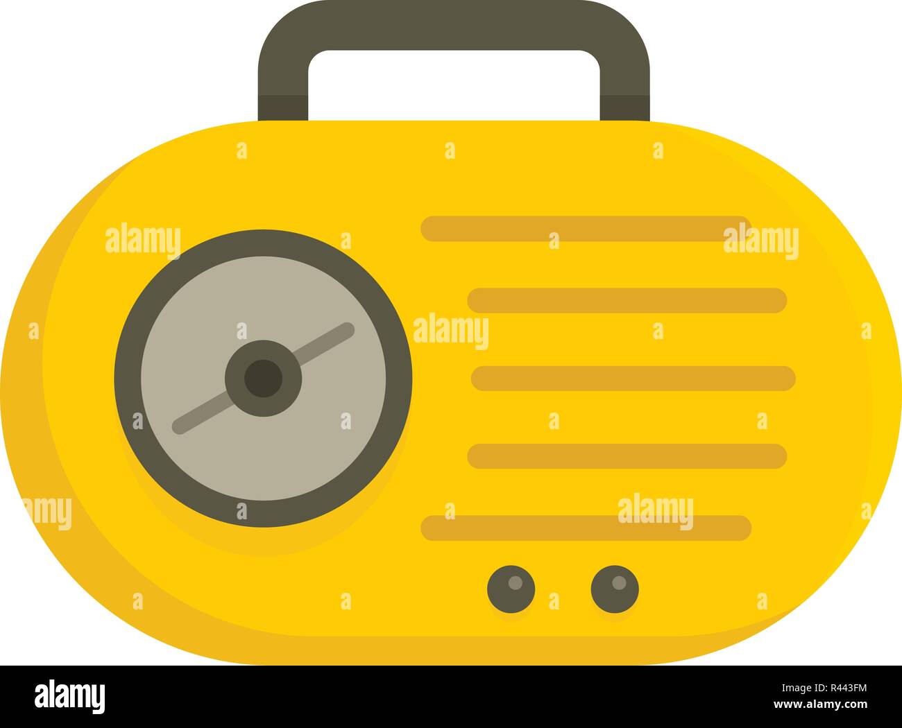 Mini radio icon. Flat illustration of mini radio vector icon for web ...