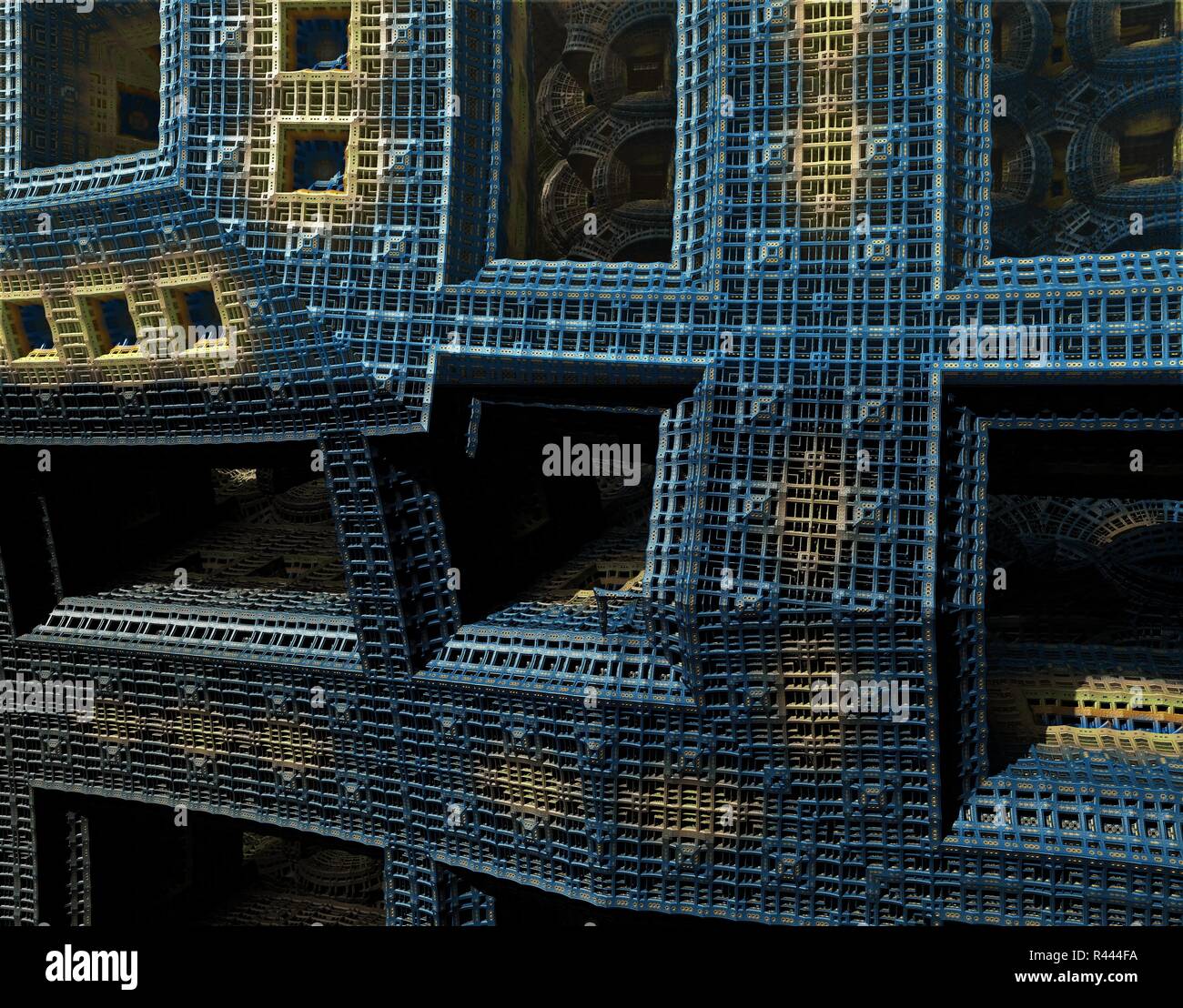 fractals computer graphics Stock Photo - Alamy