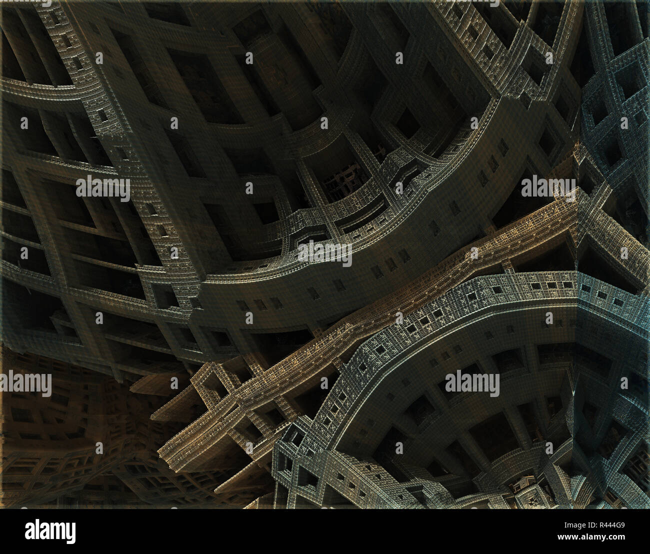 fractals computer graphics Stock Photo - Alamy